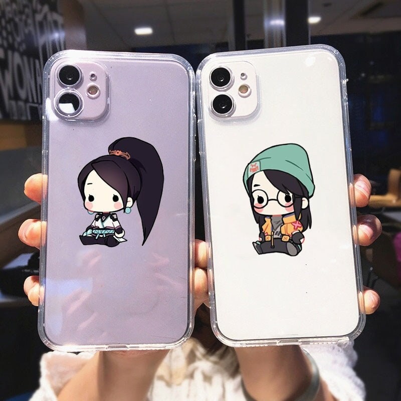 New Cute Cartoon Valorant Phone Case for iPhone 11 12 13 14 - Etsy