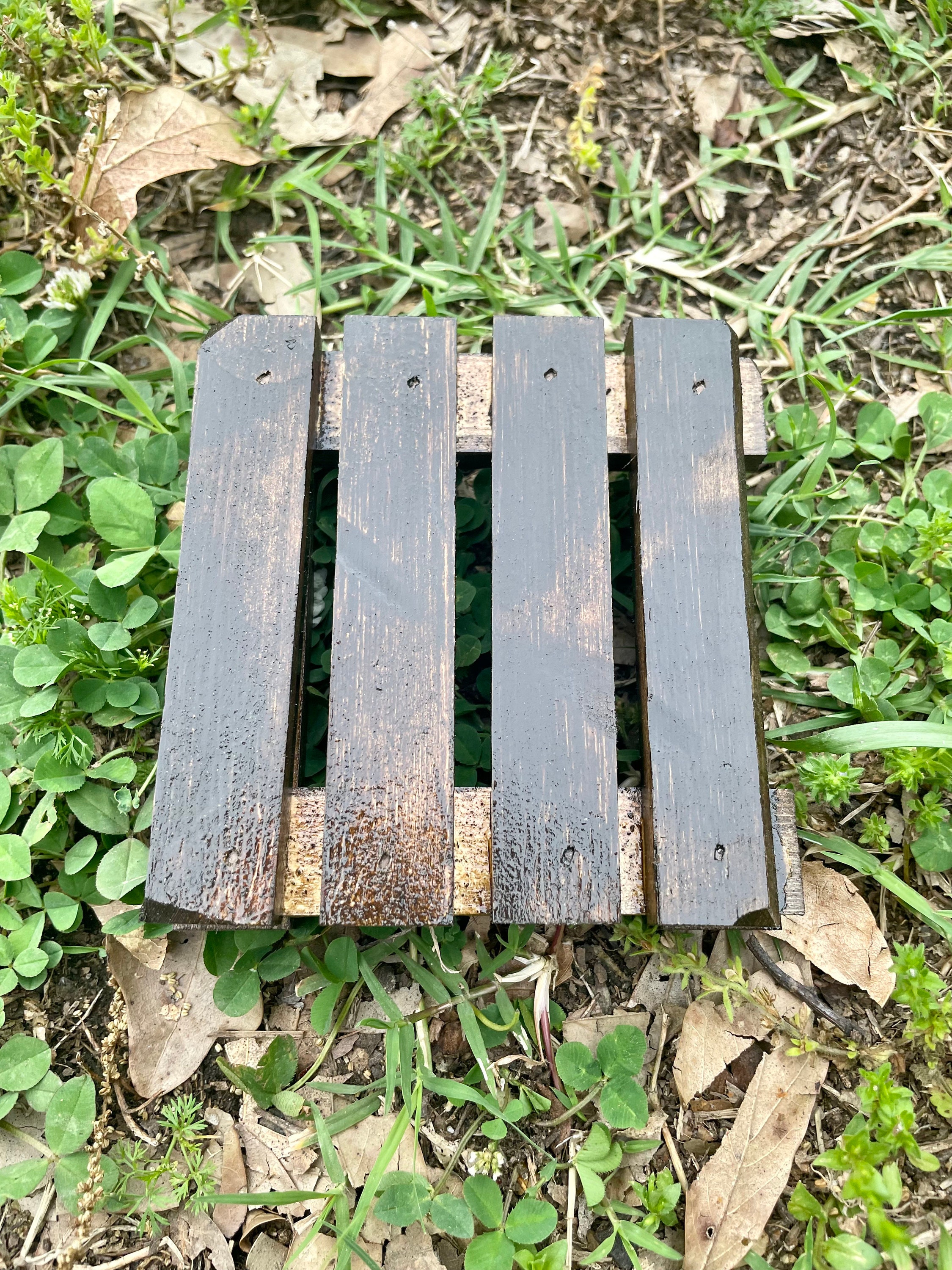 Mini Pallet Coaster Set - Etsy