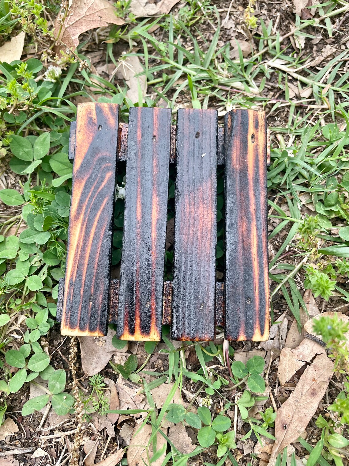 Mini Pallet Coaster Set - Etsy
