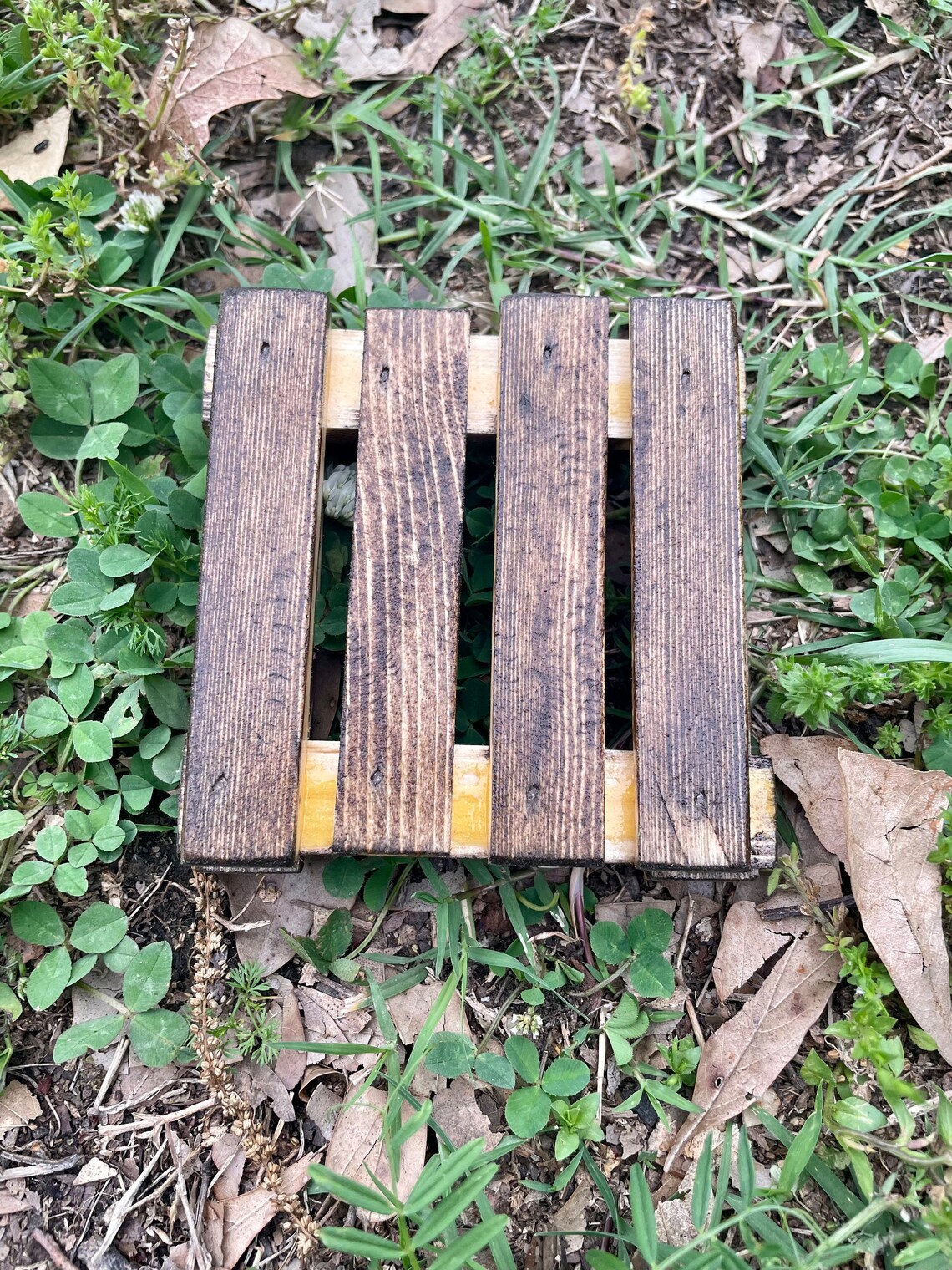 Mini Pallet Coaster Set - Etsy