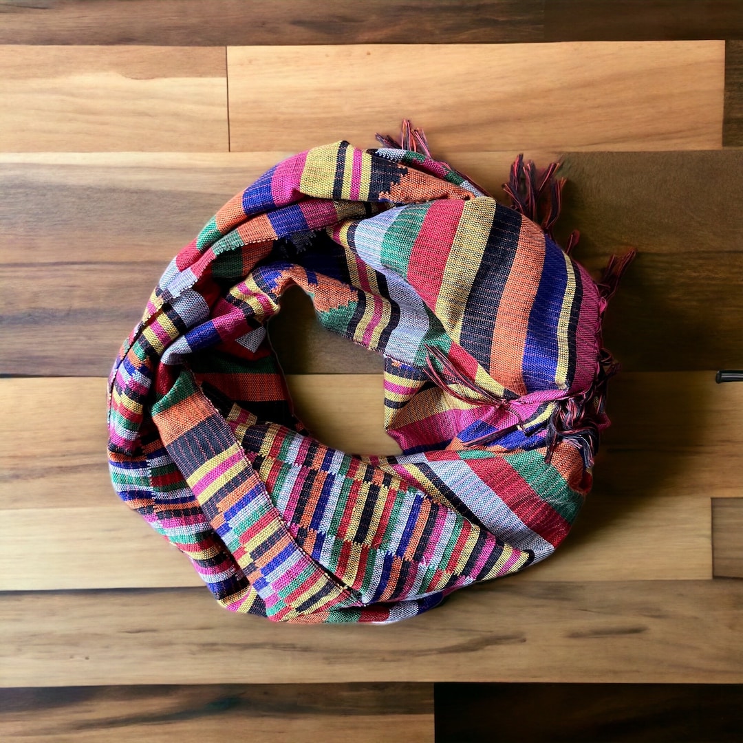 Colorful Handwoven Shawl, Glittery Shawl, Ethnic, Indigenous ...