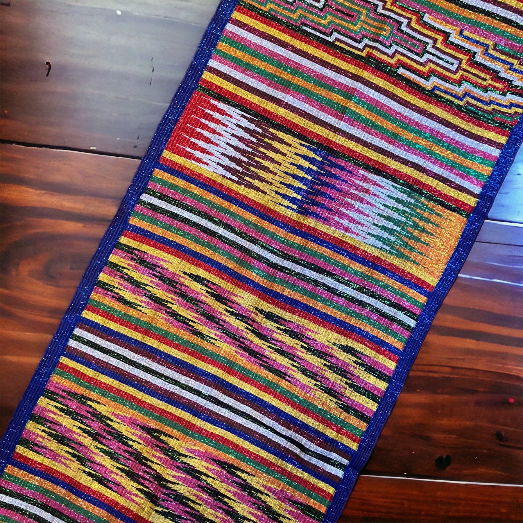 Colorful Handwoven Shawl, Glittery Shawl, Ethnic, Indigenous ...