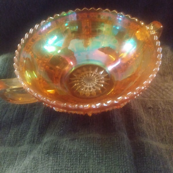 Carnival Glass Candy Dish - Etsy