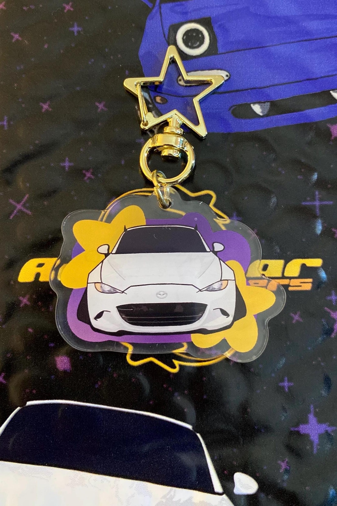 Miata Magic : ND Mazda Miata Keychain - ROADSTAR ROADSTERS - Etsy