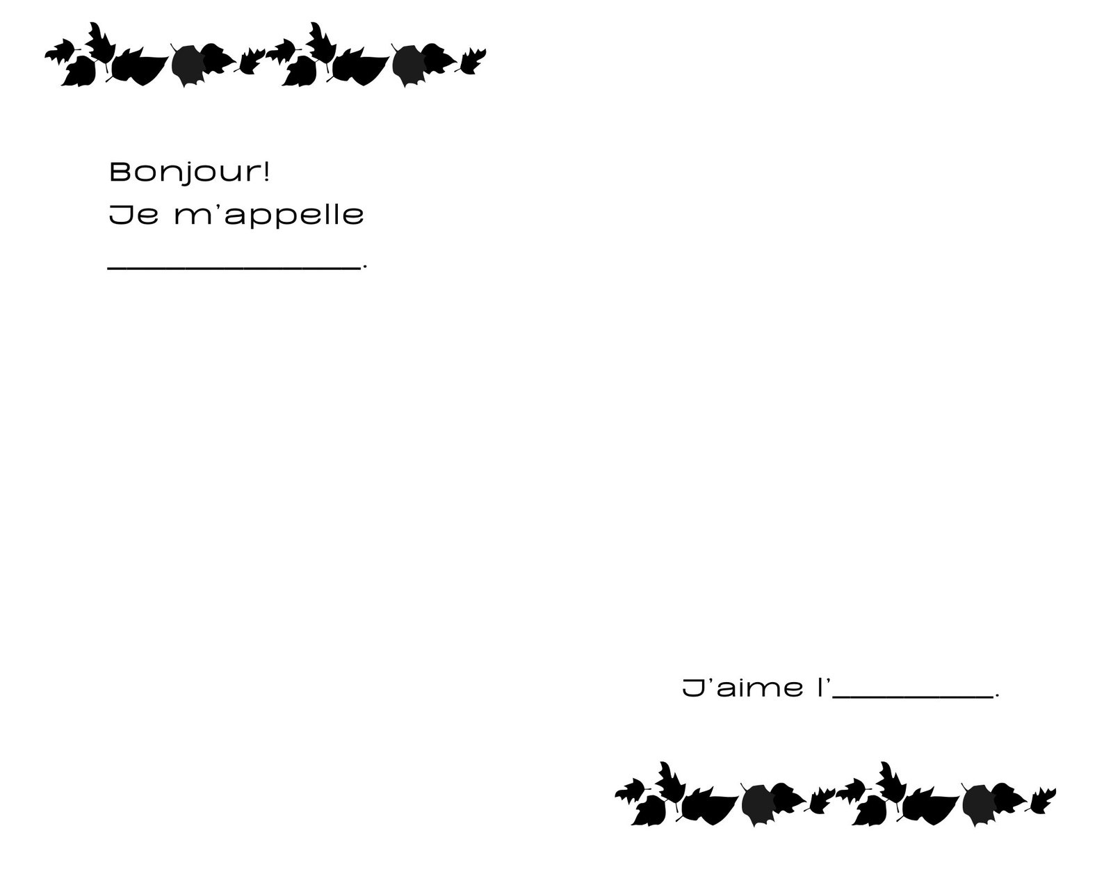 L'automne Autumn Fall French Printable Booklet Activities Worksheets - Etsy