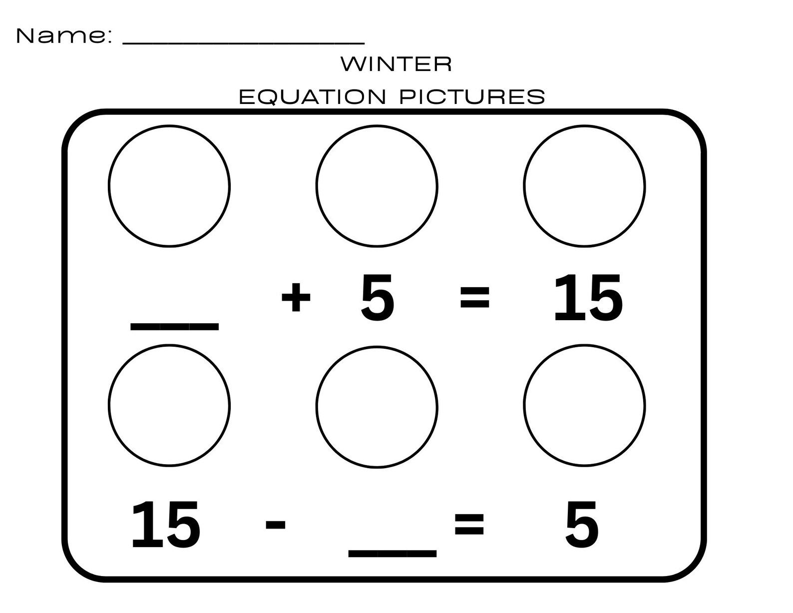 Winter Holiday Math Art Bundle – Symmetry, Multiplication, and Equation ...