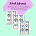 Nonfiction AND Fiction Library Shelf Dividers, Classroom Library Shelf ...