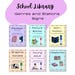Library Genre Poster Set | 6 Printable Signs for School Library ...