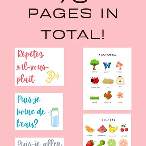 Affiches Pour La Classe French Classroom Poster BUNDLE French Classroom ...