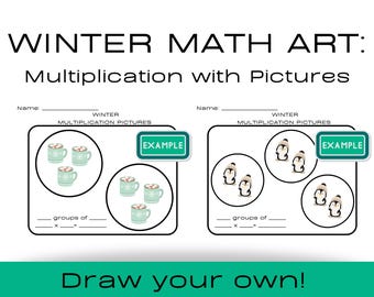 Fun Winter Holiday Math Art Craft Activity: Symmetry - Etsy