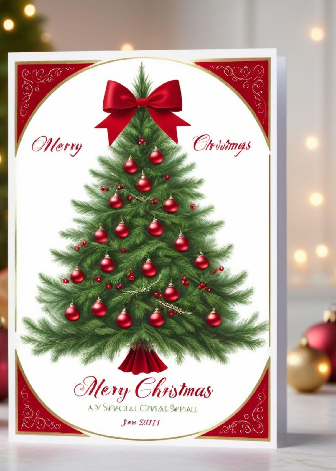 Printable Christmas Cards Bundle: DIY Digital Download (PDF, PNG, Files ...