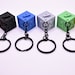 Personalized 3D Printed Cube Keychain • Custom Initial, Made in Canada ...