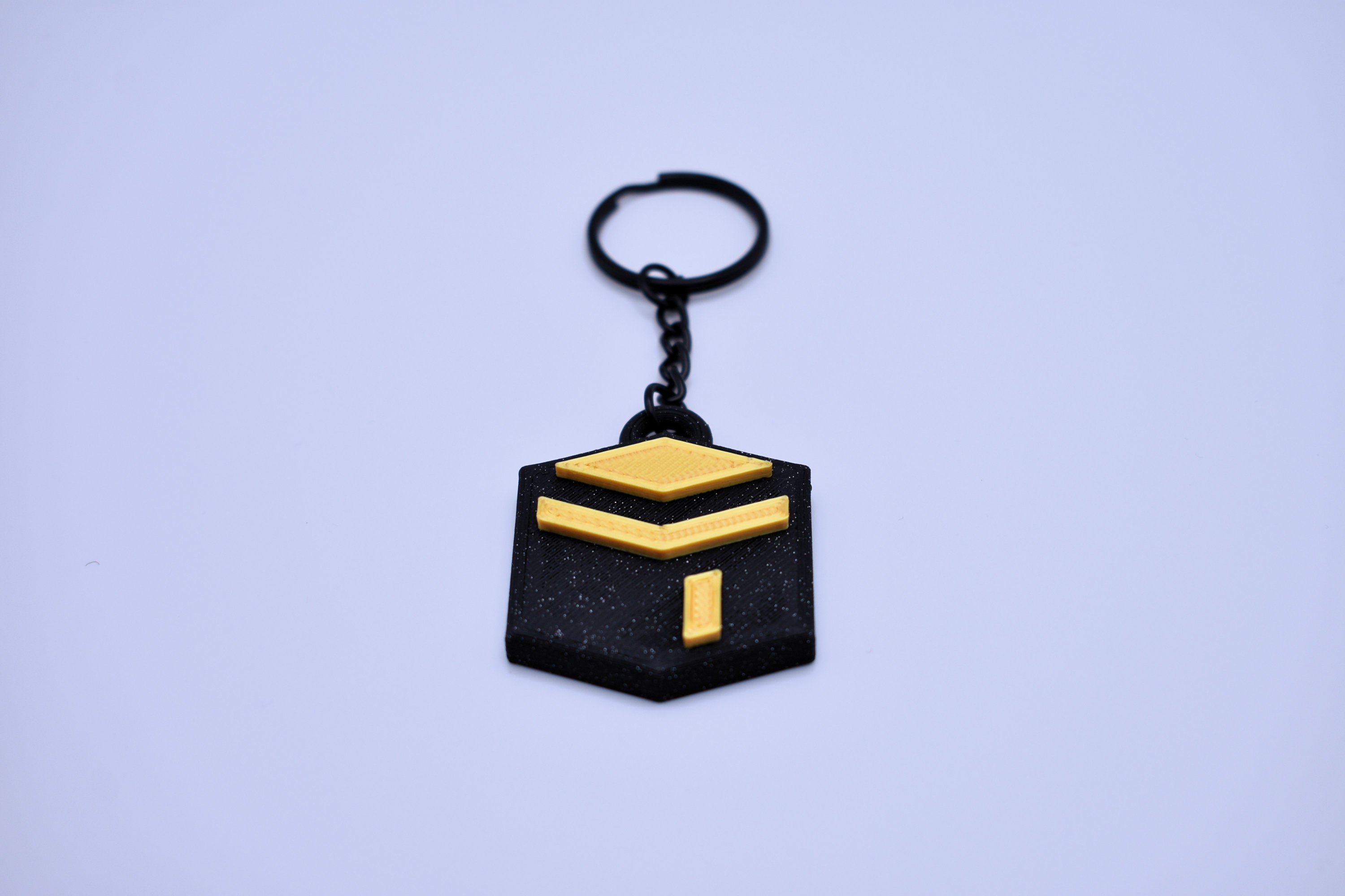 Black and Gold Kaaba Keychain • Embossed 3D Printed • Islamic Eid Gift ...