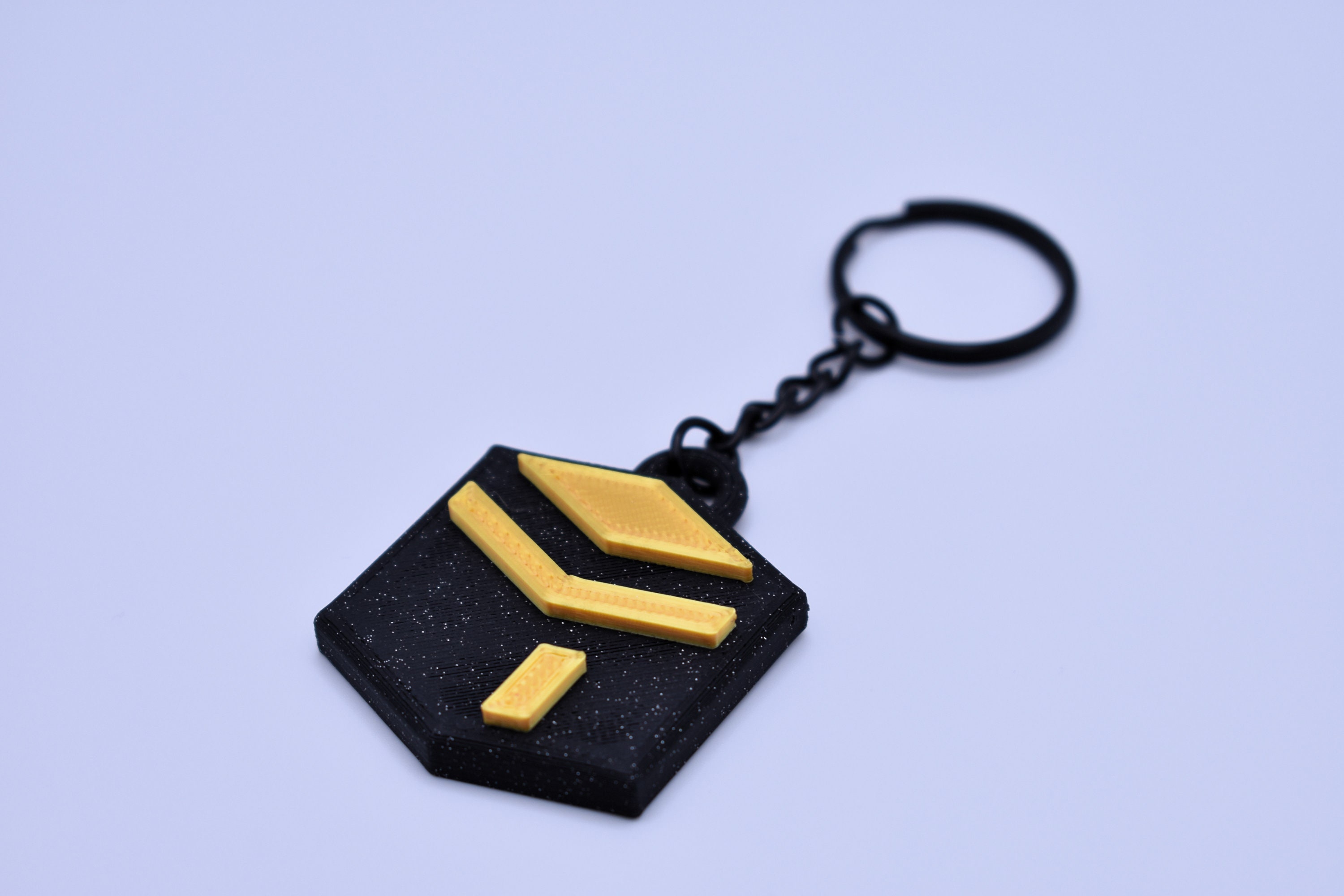 Black and Gold Kaaba Keychain • Embossed 3D Printed • Islamic Eid Gift ...