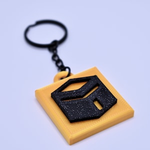 Kaaba Keychain • Black & Gold 3D Printed Islamic Gift - Etsy