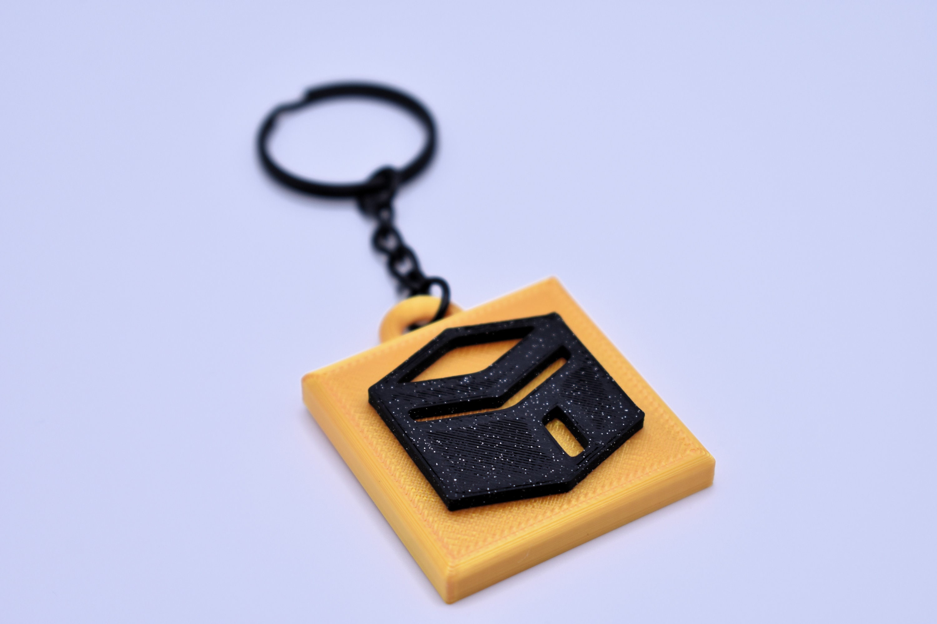 Black and Gold Kaaba Keychain • Embossed 3D Printed • Islamic Eid Gift ...