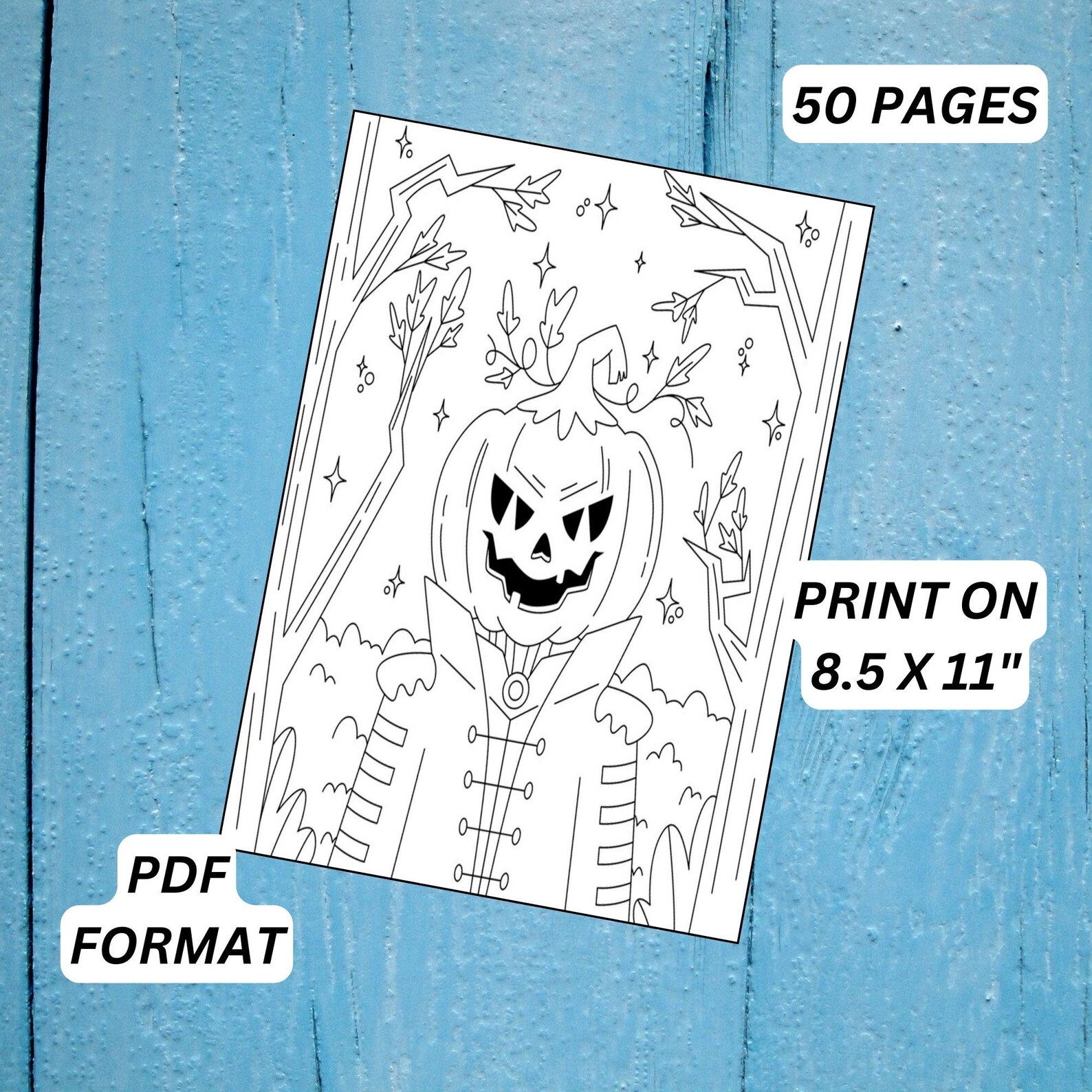 50 Halloween Printable Coloring Pages Kids Halloween Printable Coloring ...