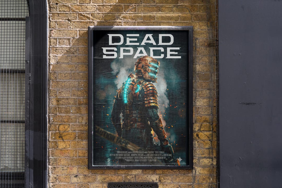Dead Space Poster | Video Game Wall Art | Gamer Room Decor | Game ...