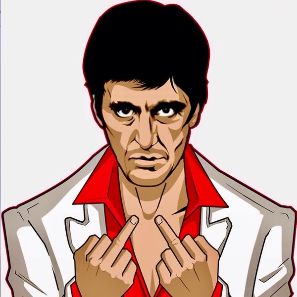 Tony Montana Cake Topper - Etsy UK