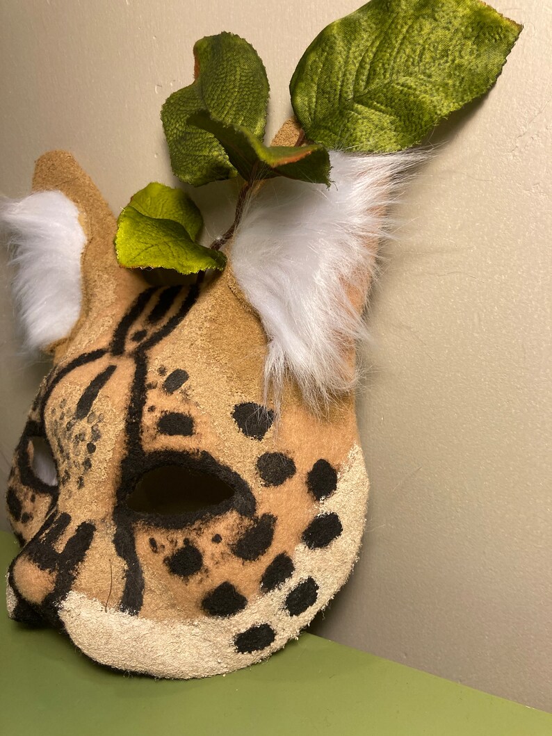 Serval Mask, Therian Serval Mask, Therian Mask, Cosplay Cat Mask - Etsy
