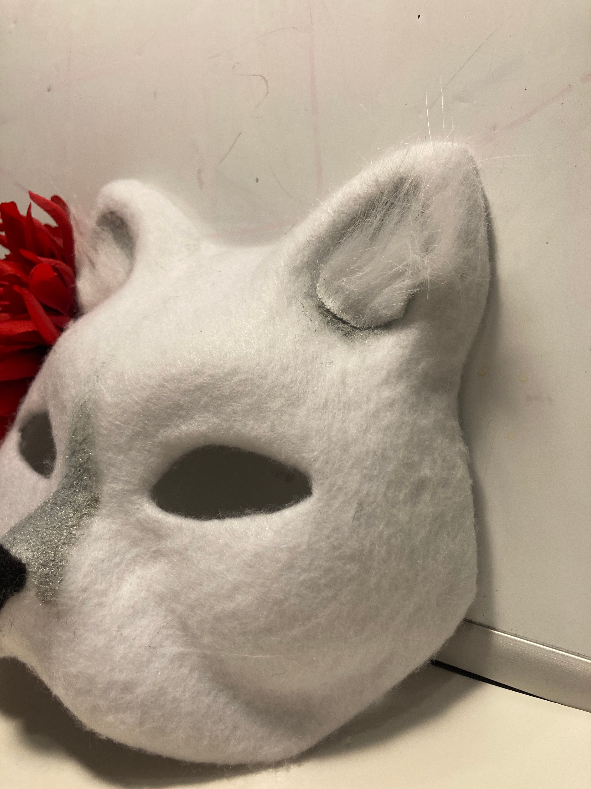 Cat Mask, Theiran Mask, Therian, Cosplay, Therian Cat, White Cat ...