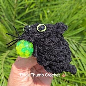 Crochet Cat Stress Ball Pattern: Mini Kitty Fidget Toy (no Sew PDF ...