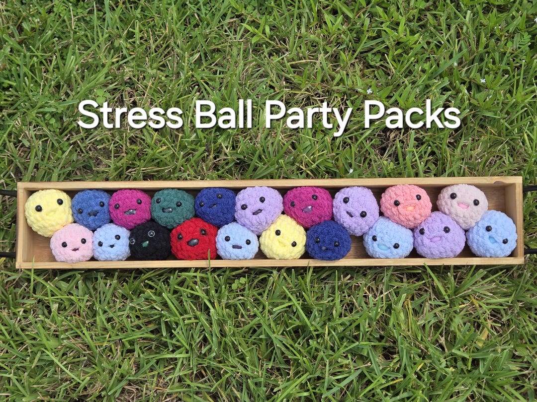 Stress Ball Bundle, Party Favor, Fidget, Sensory Toy, Goodie Bag Filler ...