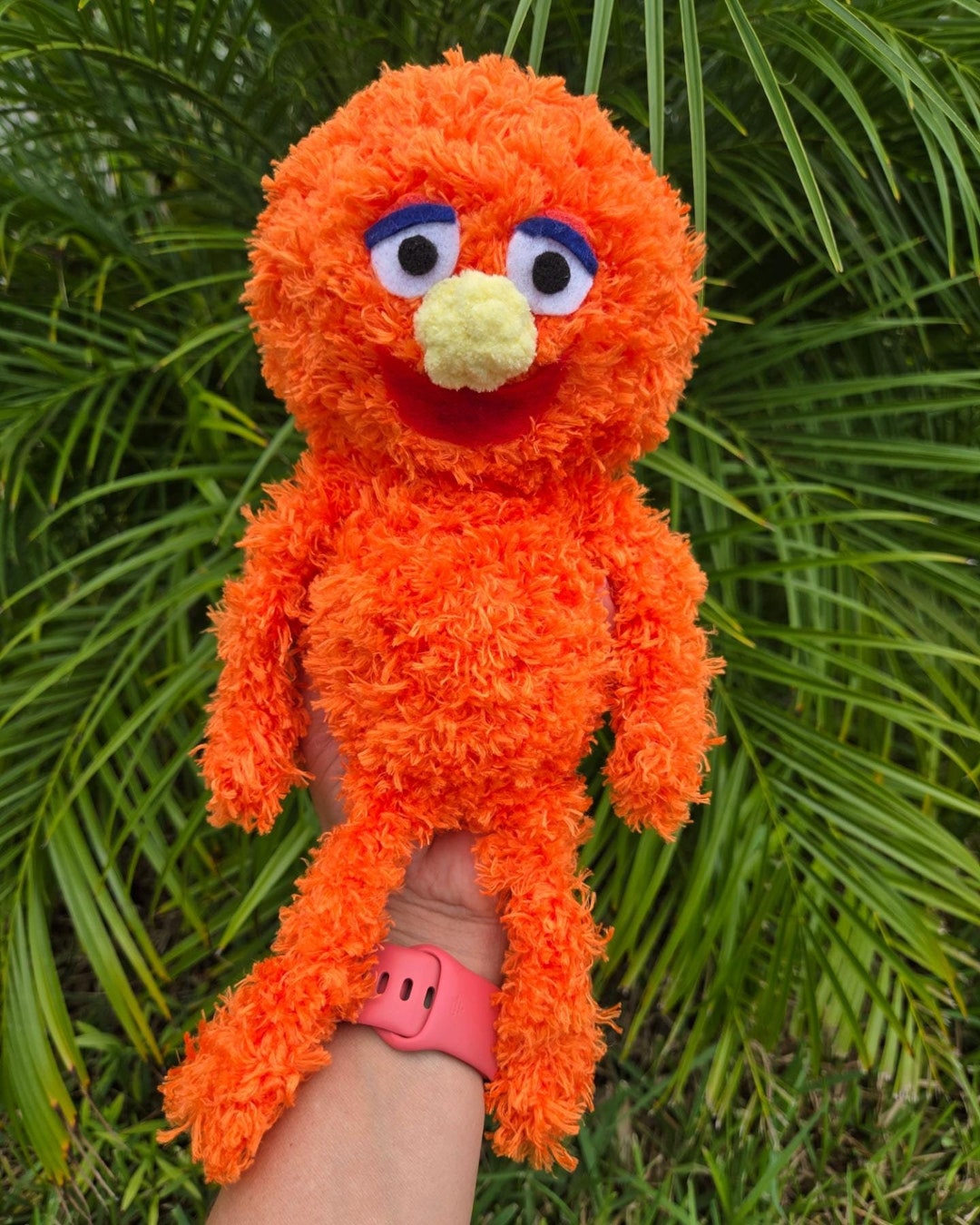 Orange Plushie Children's Toy, Furry Snuggle Buddy Inspired by Miss ...