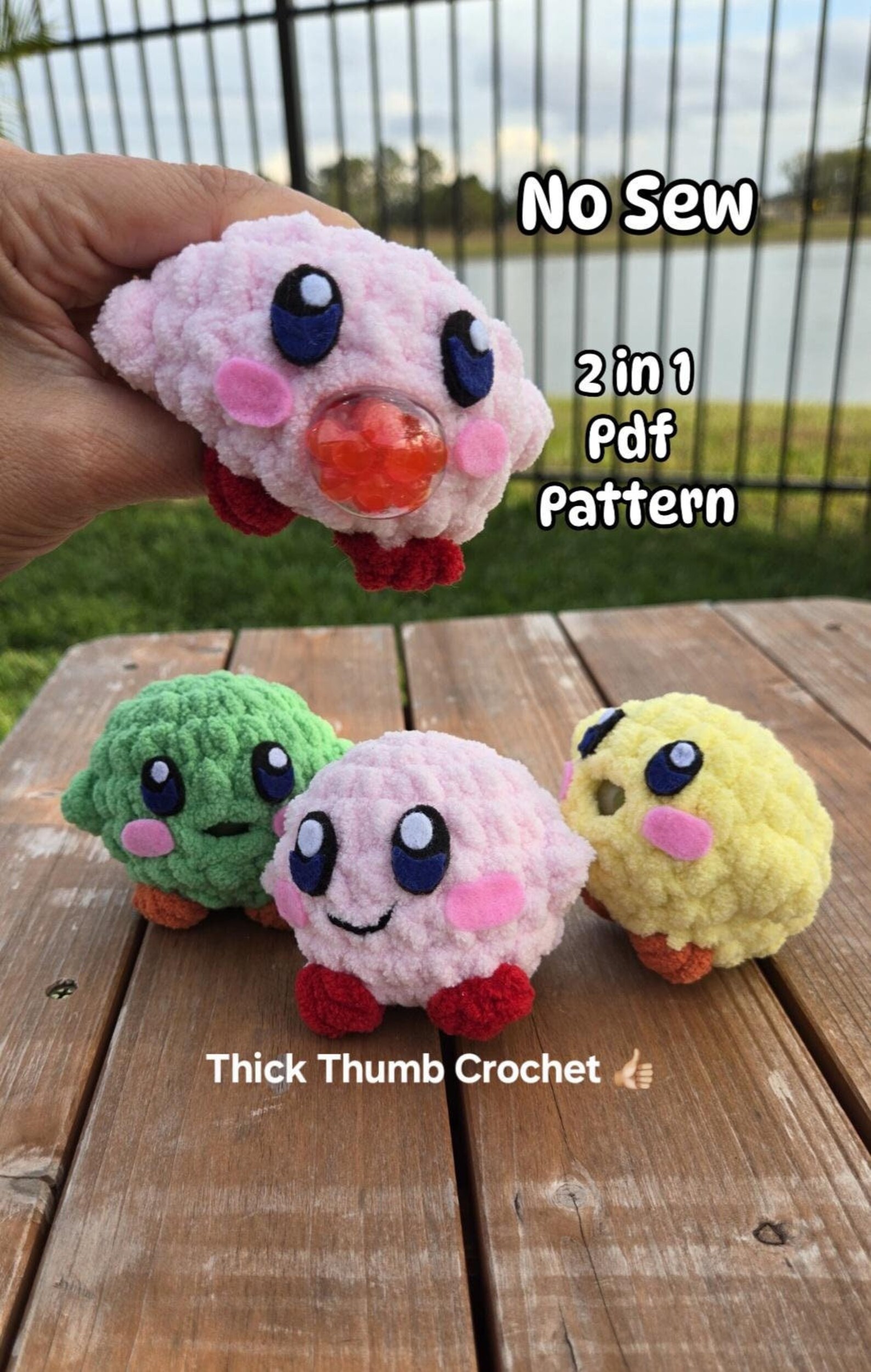 Stress Puff Ball Crochet Pattern: Fidget Plushie & Amigurumi (PDF ...