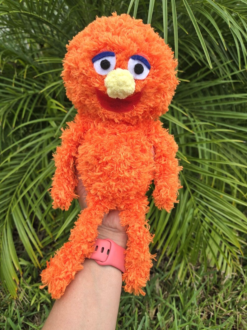 Orange Puppet Crochet Pattern: No Sew Plushie Toy (PDF Pattern) - Etsy