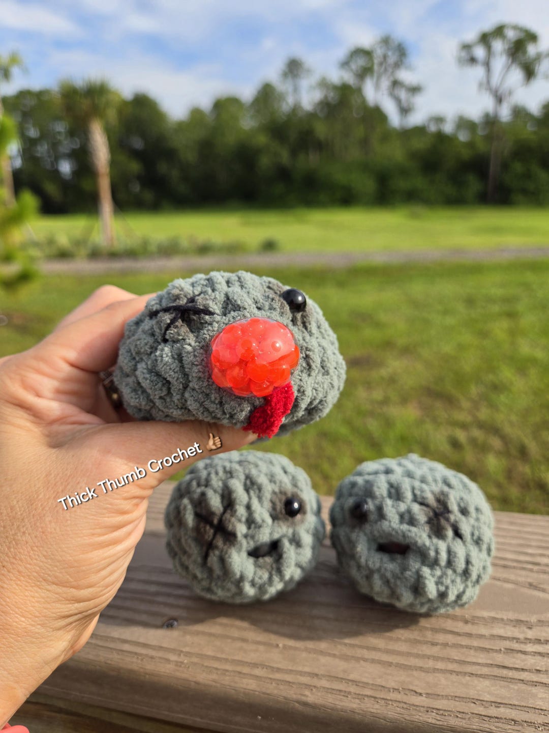 Zombie Stress Ball, Cute Mini Fidget Toy, Squeeze Away Stress ...
