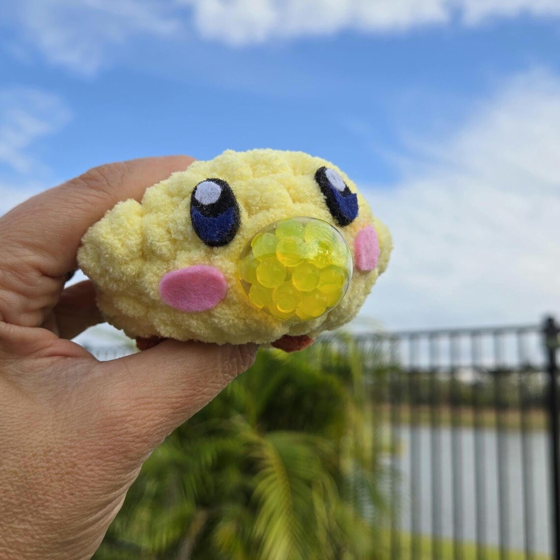 Stress Puff Ball Crochet Pattern: Fidget Plushie & Amigurumi (PDF ...