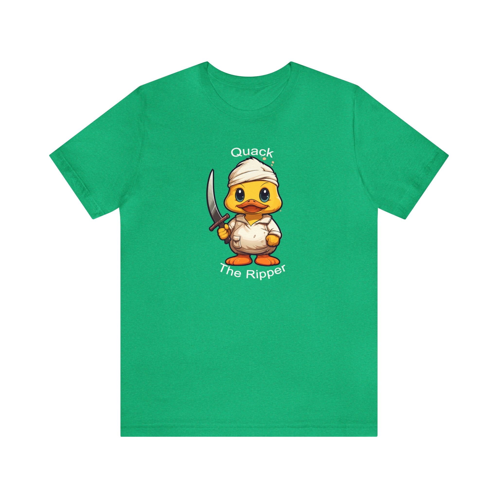 Quack the Ripper, Cute Animated Duck With Knife T-shirt - Etsy