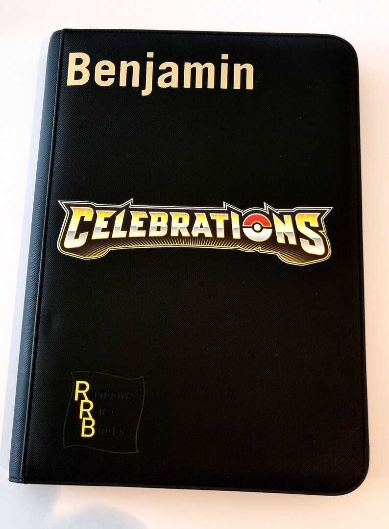 Personalised 360 Pocket Pokemon Binder - Etsy