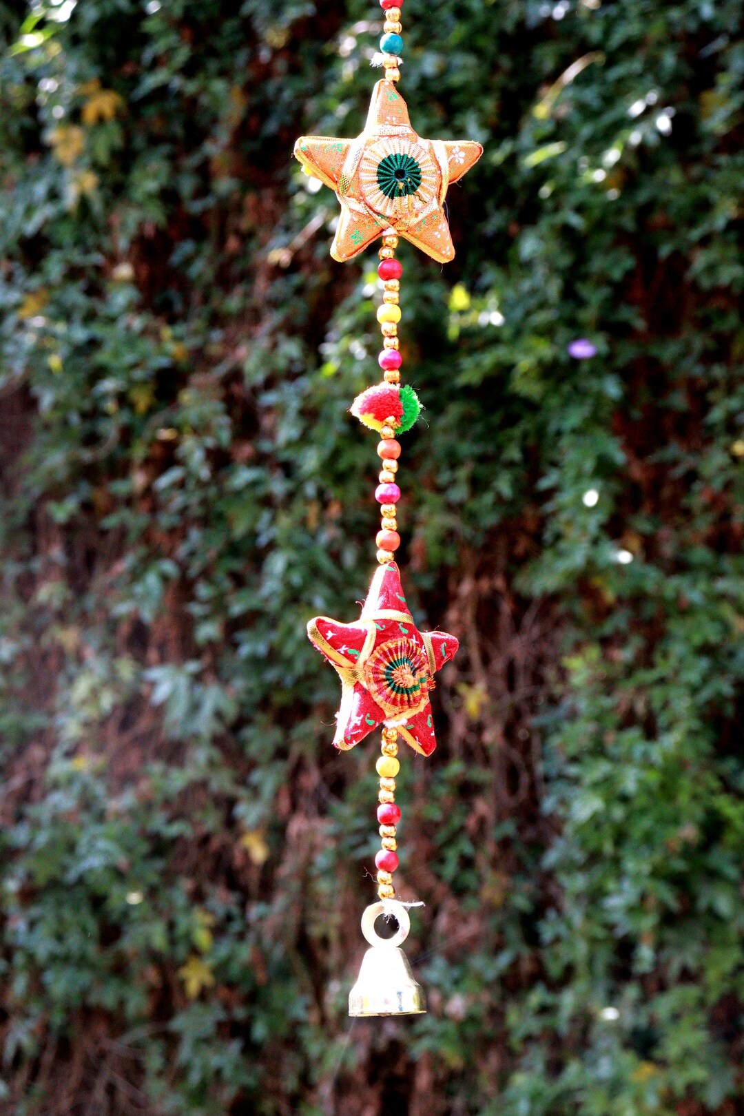 Decorative Hanging Star Layer for Home Decor String Layer 1 With Bell ...