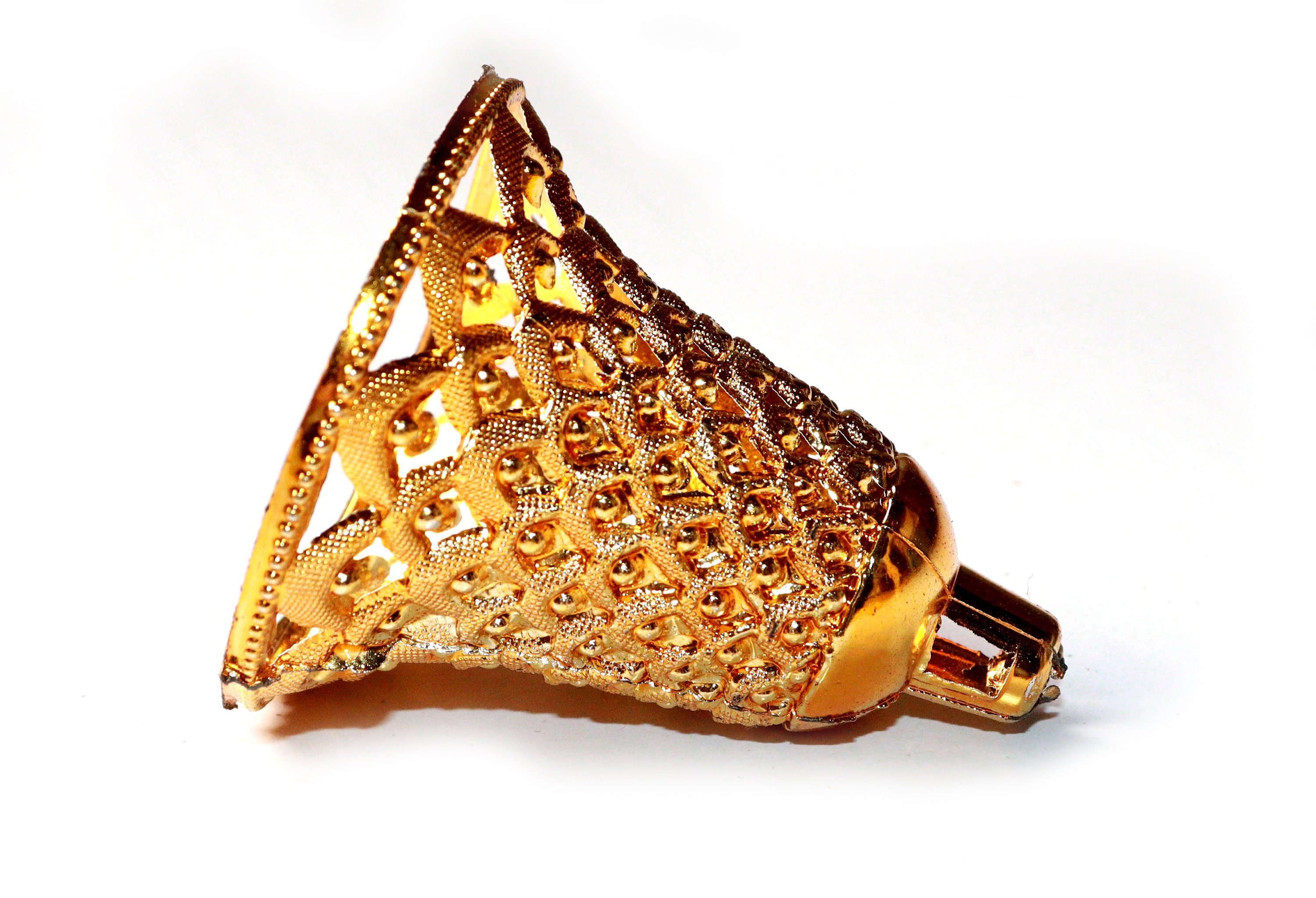 Garland Plastic Bells for Crafts Home Decor Golden Hanging Bell 2.5 ...