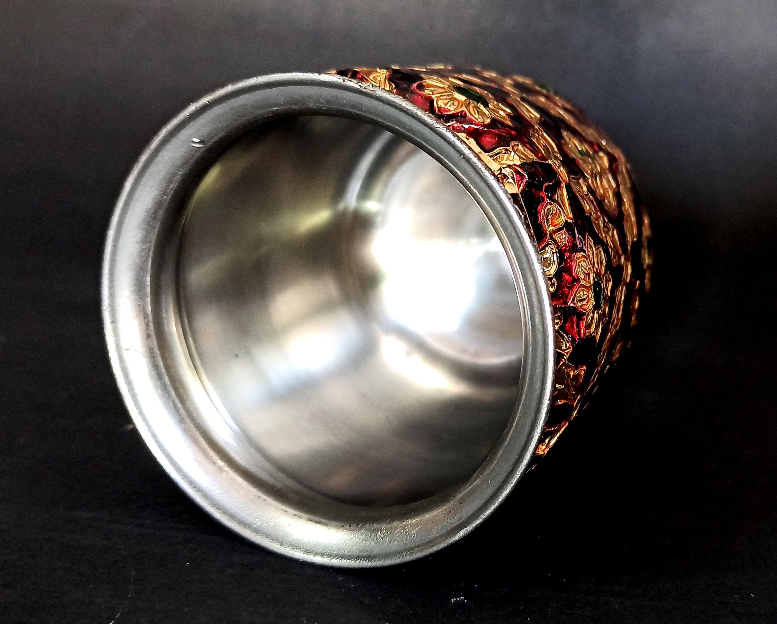 Pooja Temple Decorative Stainless Steel Lota Pot for Diwali Pooja Small ...