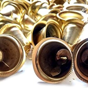 Brass Bells for Craft Home Decor Ornaments 1 Inch Size - Etsy
