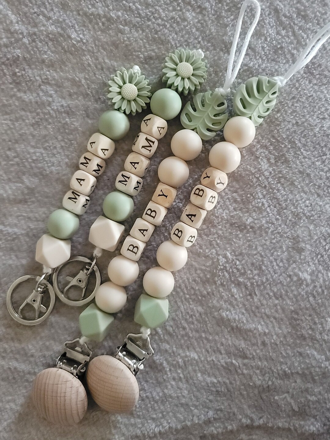 Personalized Pacifier Clip - Etsy