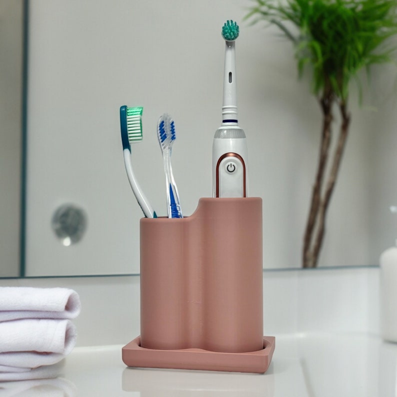 Minimalist Toothbrush Holder for All Types of Toothbrushes Organize 4 ...