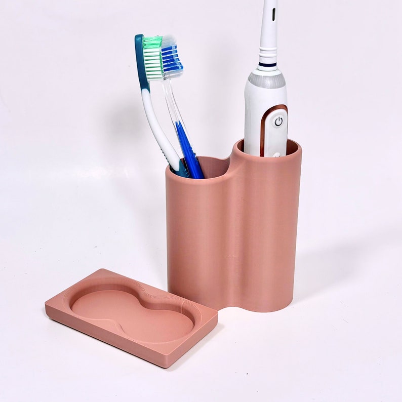 Minimalist Toothbrush Holder for All Types of Toothbrushes Organize 4 ...