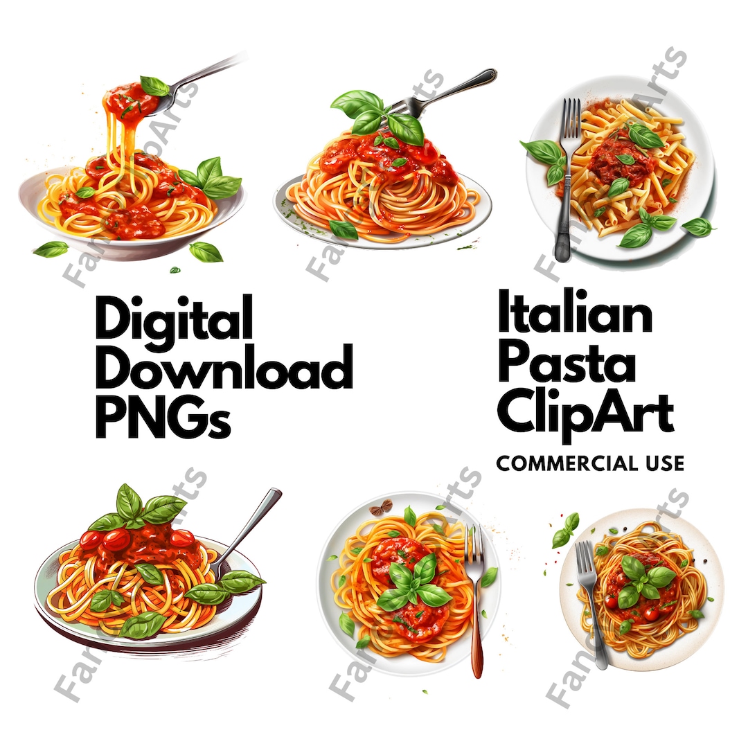 Food Clipart, Pasta Clipart, Italian Pasta Clipart, Transparent ...