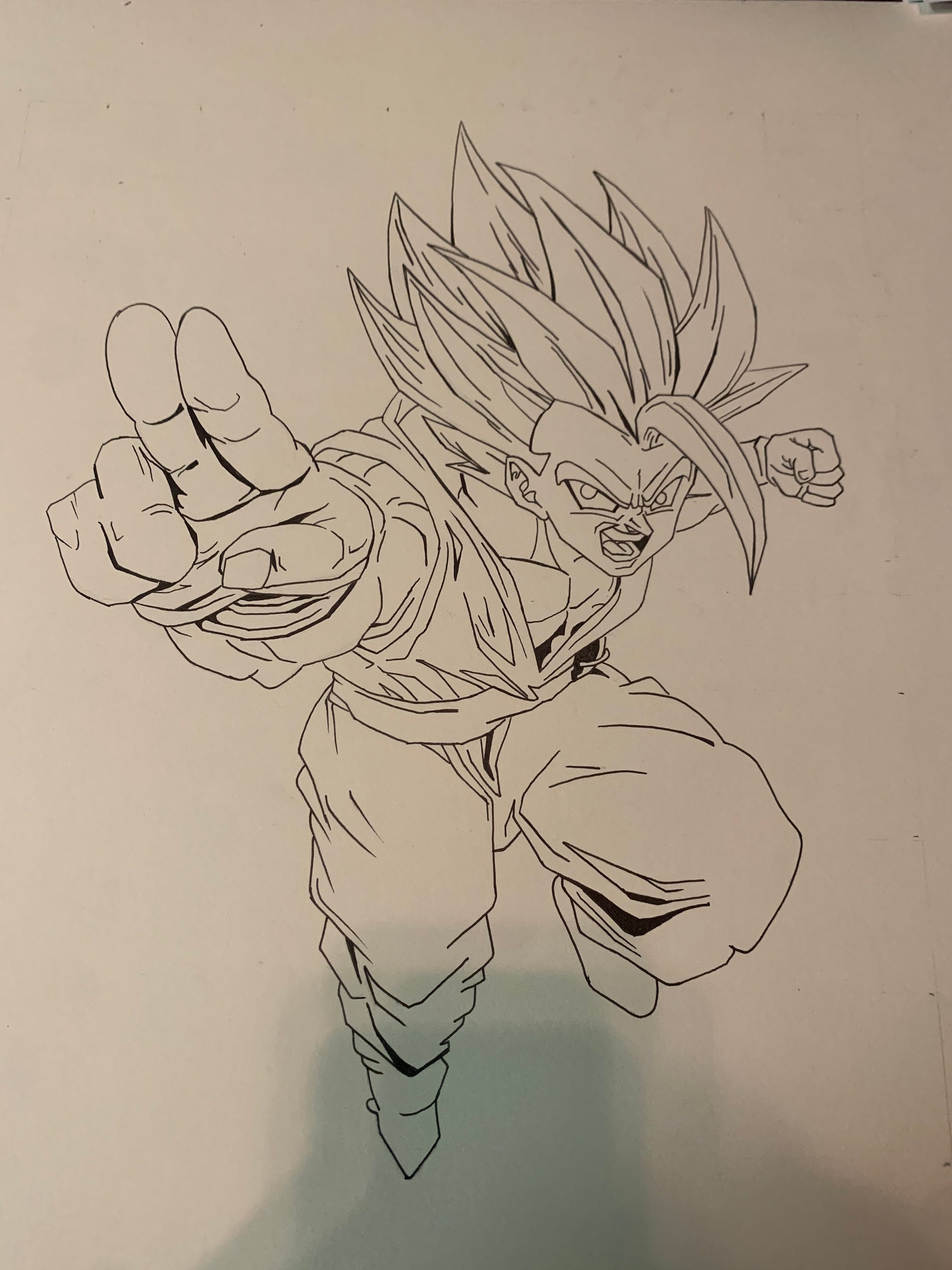 Gohan Beast Mode (with Frame) - Etsy
