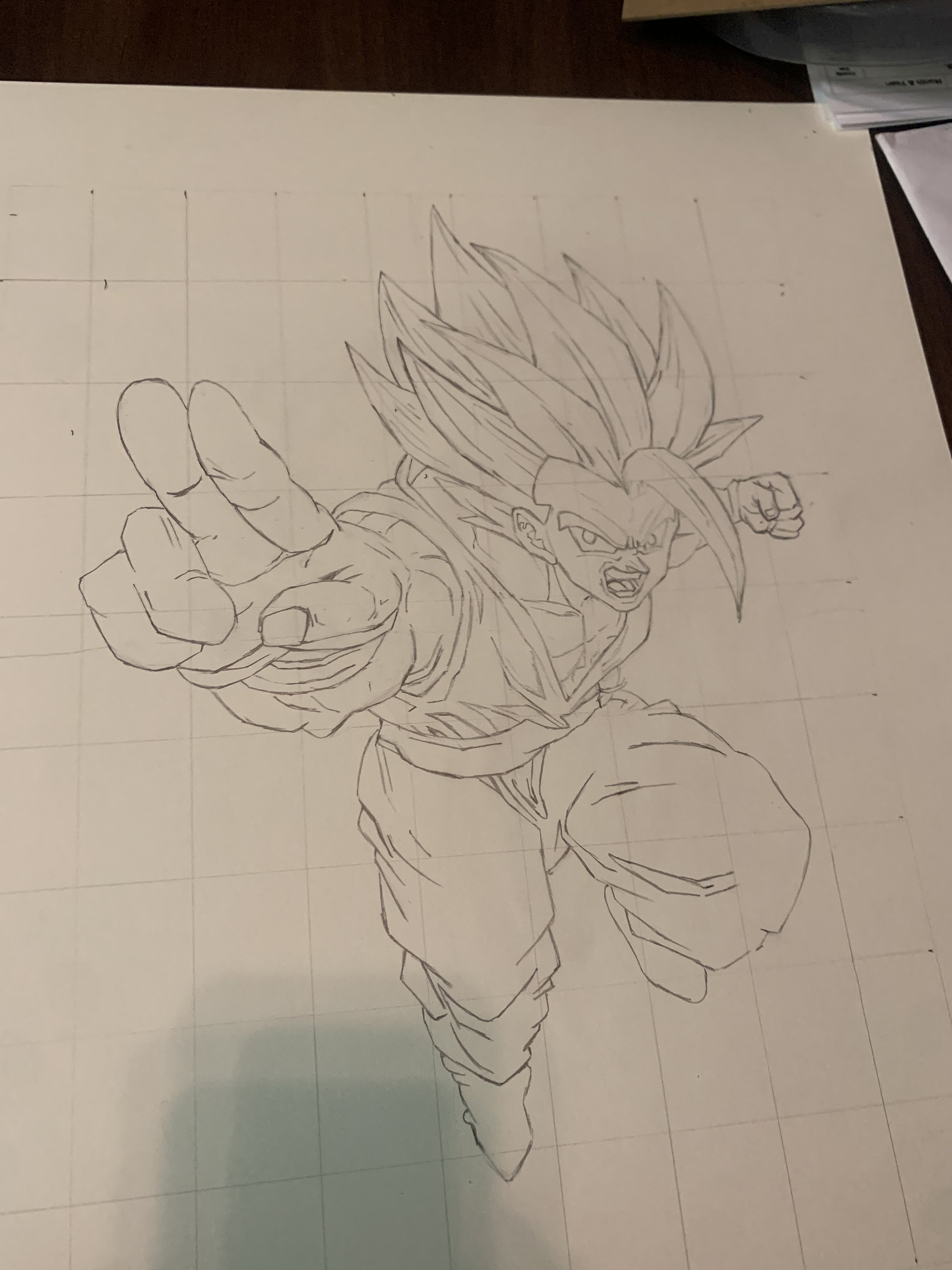 Gohan Beast Mode (with Frame) - Etsy
