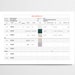 Interior Design Printable Template FF&E Spreadsheet Finishes Materials ...