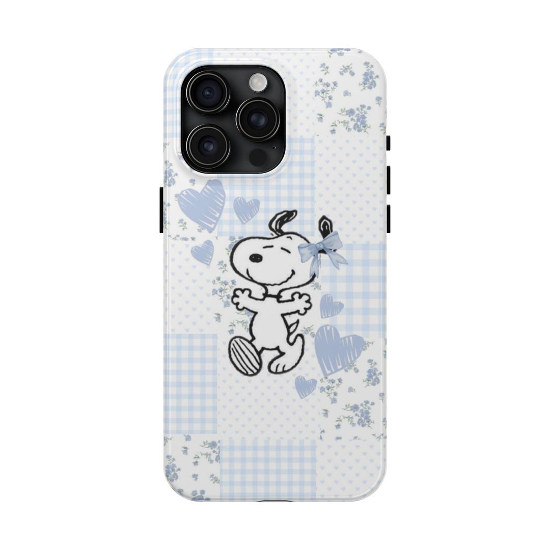 Retro Snoopy Phone Case, Snoopy Cartoon Dog Phone Cover for iPhone 15 ...