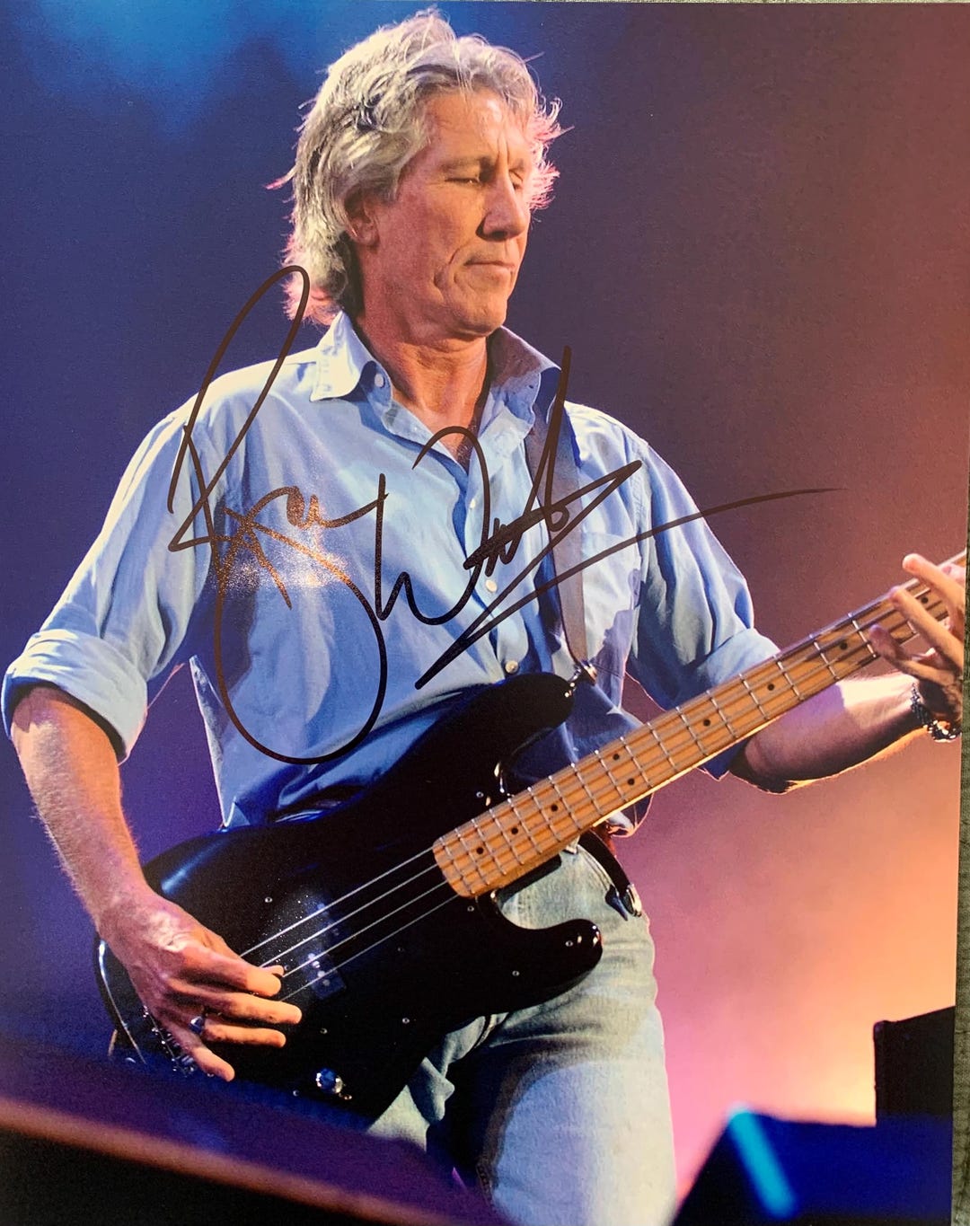 Roger Waters Hand Signed 8x10 Photo With COA - Etsy