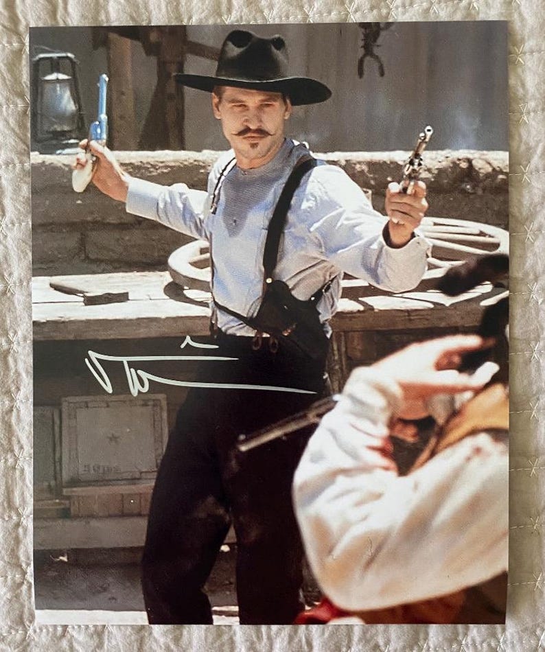 Val Kilmer Hand Signed 8x10 Photo With COA - Etsy