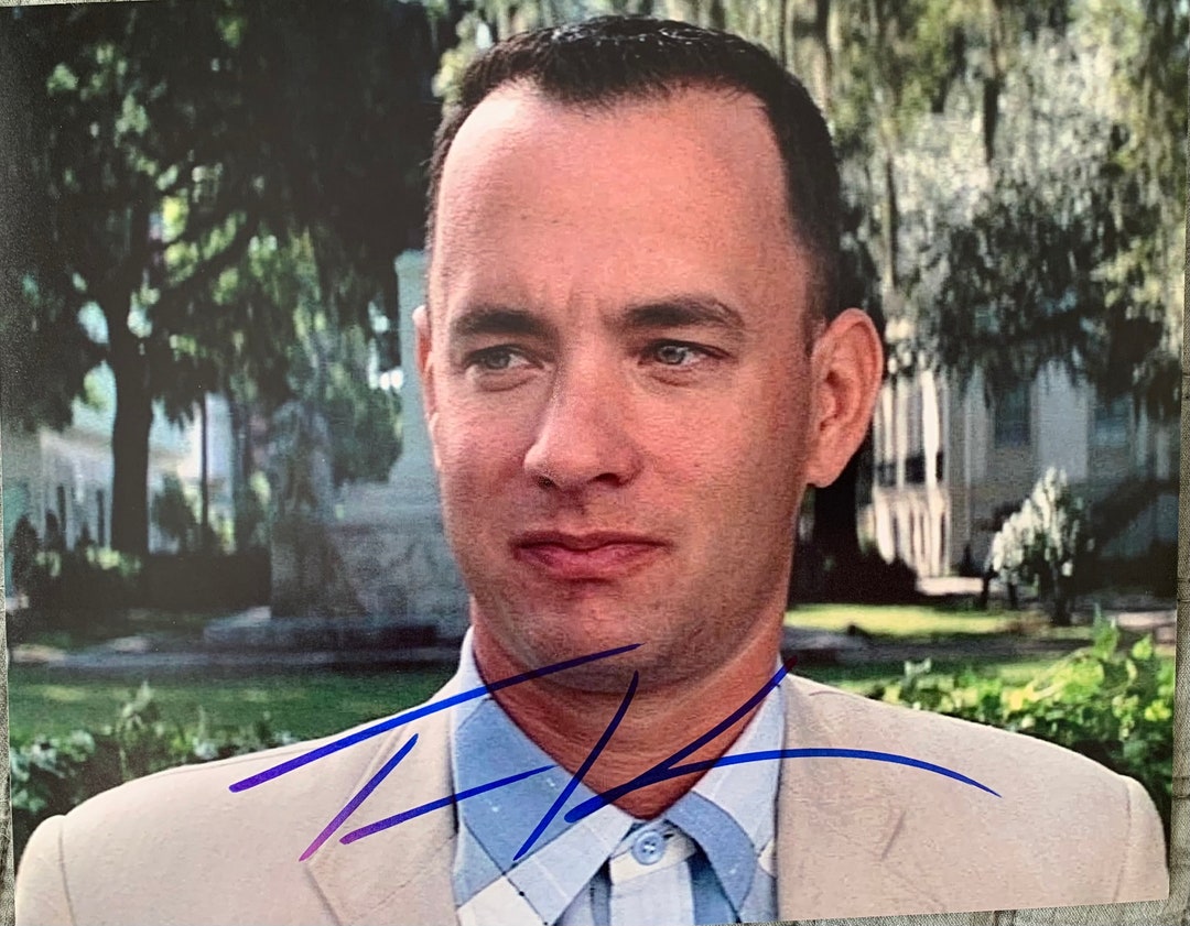 Tom Hanks Hand Signed 8x10 Photo With COA - Etsy