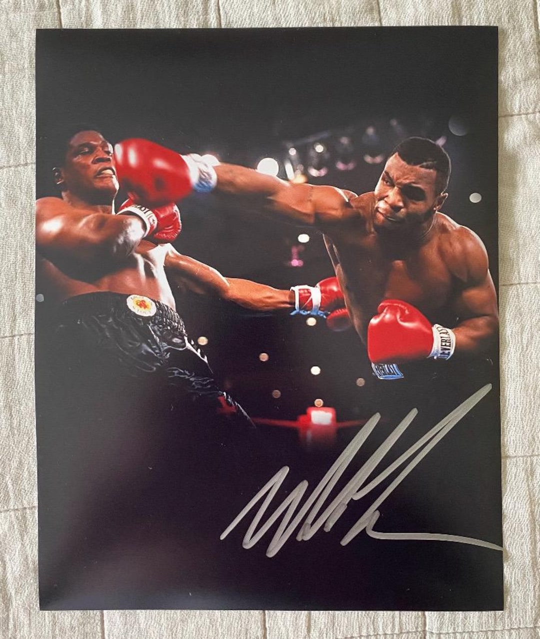 Mike Tyson Hand Signed 8x10 Photo With COA - Etsy